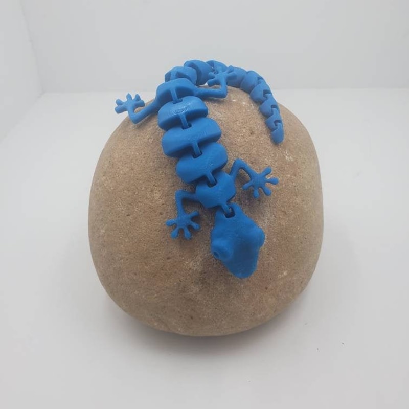 Plastic Lizard Toy - Etsy