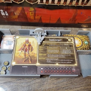 Ultimate Gloomhaven Player Dashboard W/storage Tray and Character Card ...