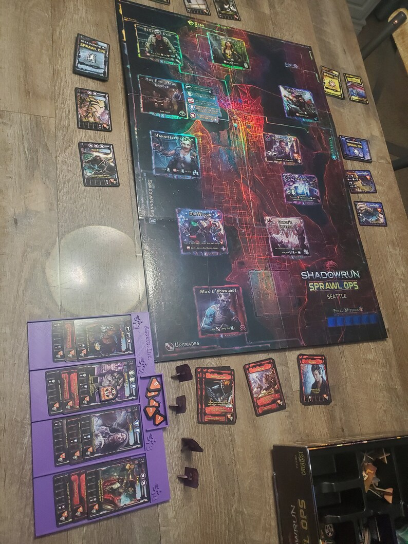 Shadowrun Sprawl Ops Player Dashboard & Final Mission Tracker - Etsy