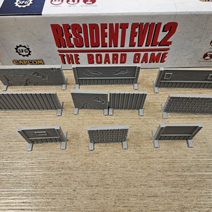 Resident Evil 1/2/3 3D Board Game Pieces - Etsy