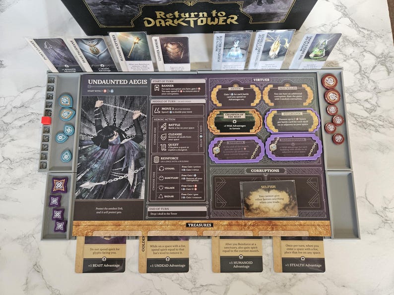 Return to Dark Tower Player Dashboard - Etsy