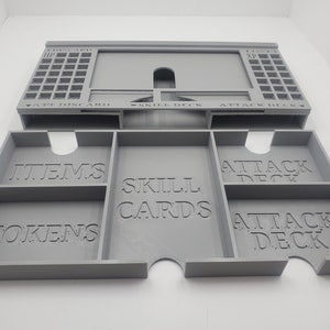 Ultimate Gloomhaven Player Dashboard W/storage Tray and Character Card ...