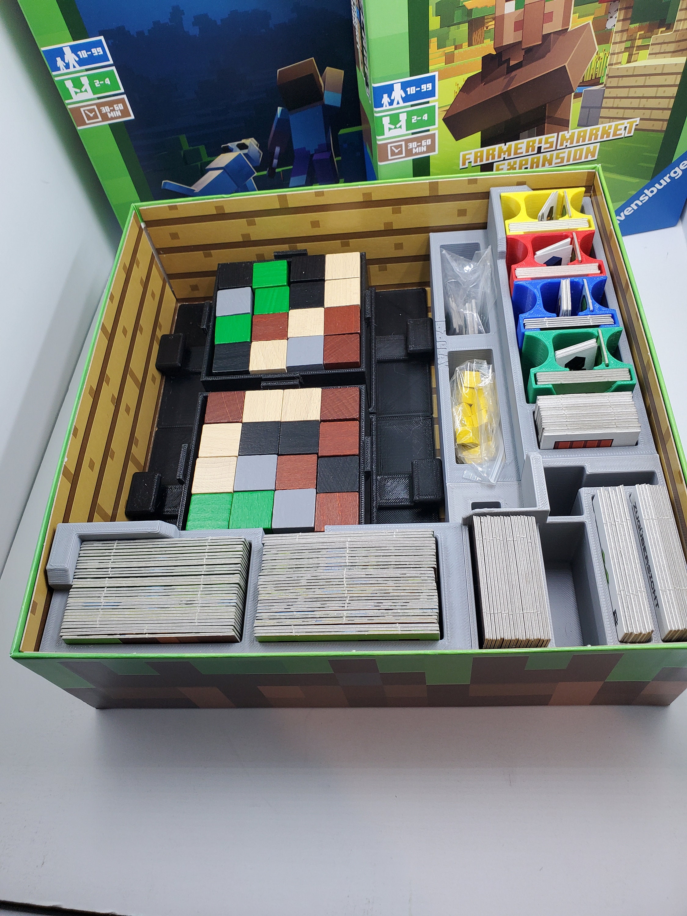 Minecraft Builders and Biomes Game Insert - Etsy
