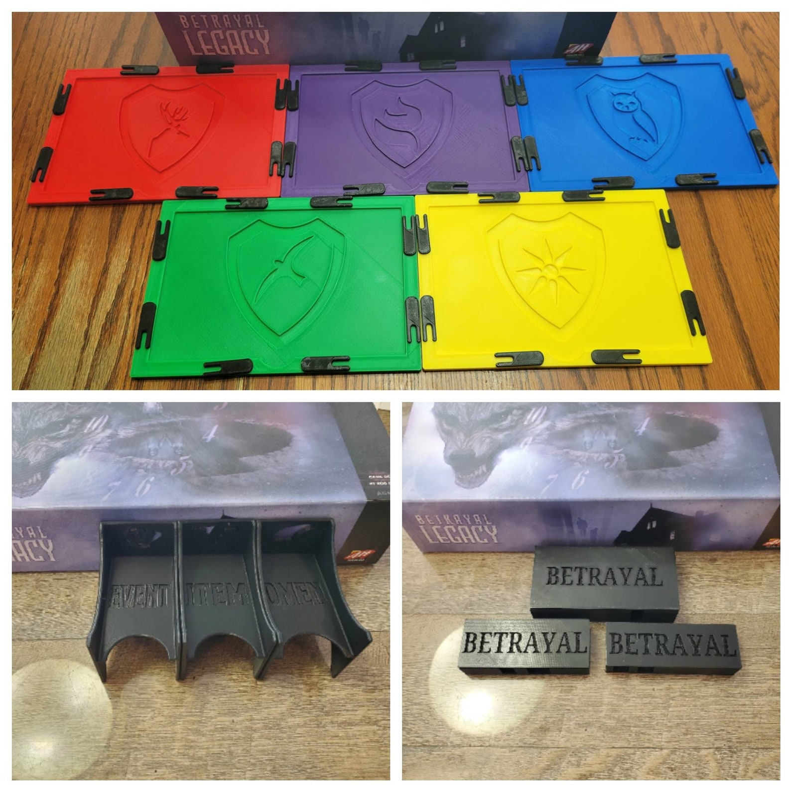 Betrayal Legacy Game Organizers - Etsy