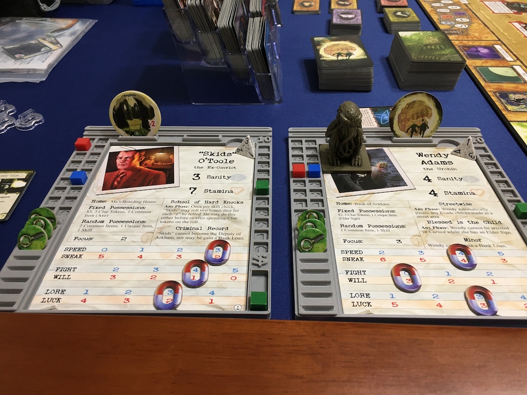 Arkham Horror 2nd Edition Player Dashboard - Etsy