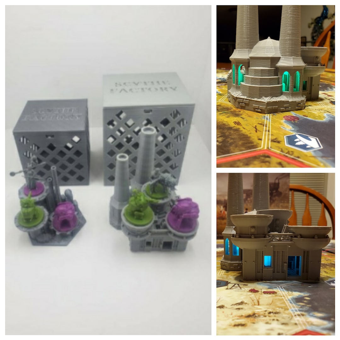 Scythe 3D Factory(storage Box ADD-ON Available) - Etsy