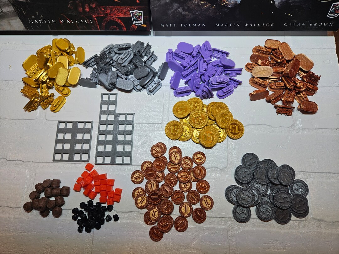 Brass Board Game Pieces Upgrade - Etsy