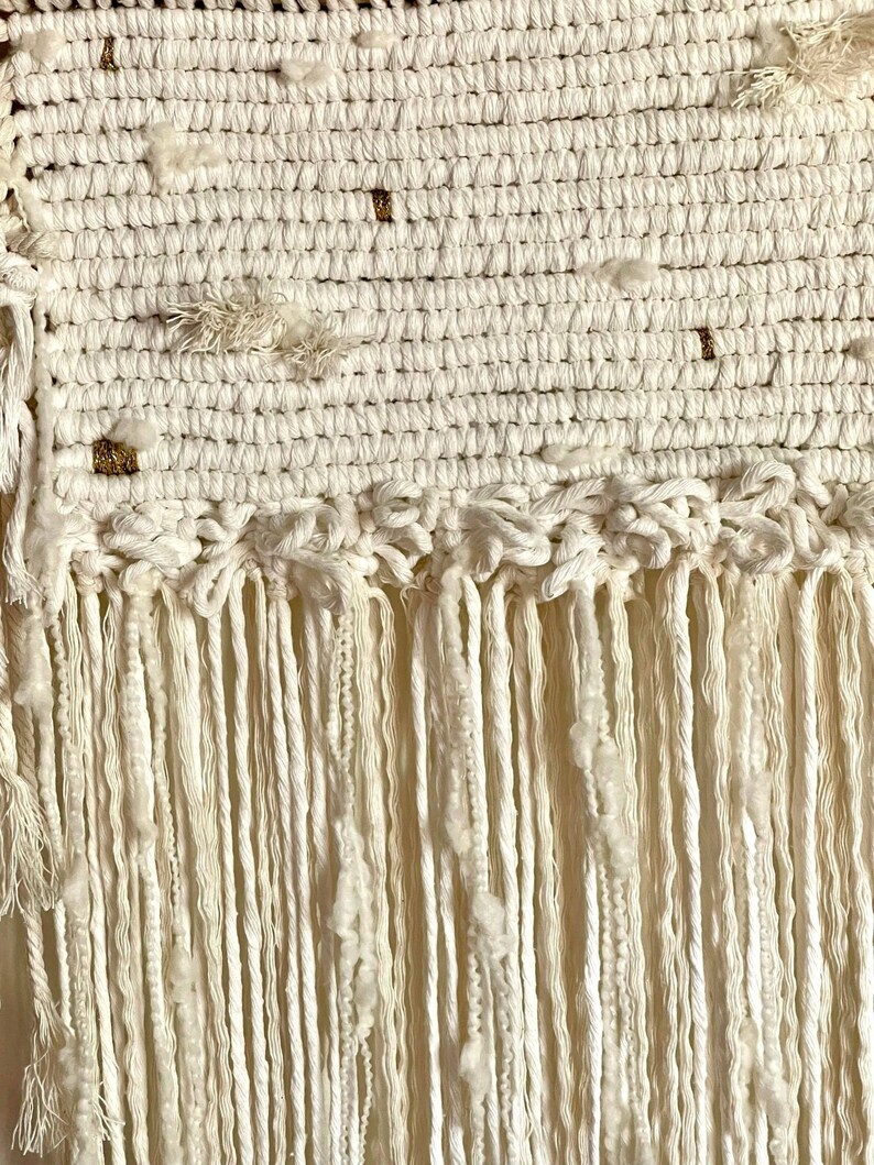 Textured Macrame Piece, Macrame Wall Hanging, Macrame, Wall Hanging ...