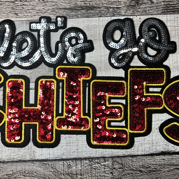 Sequined Patch - Etsy