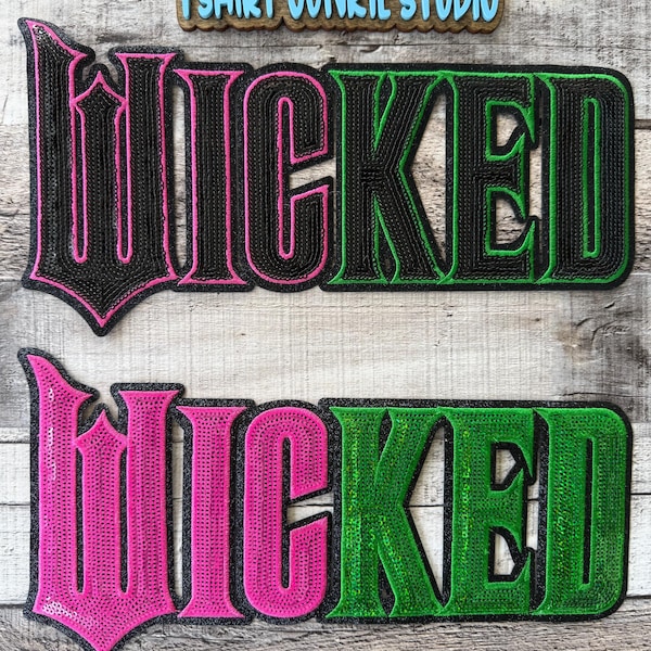Custom Wicked Patch - Etsy