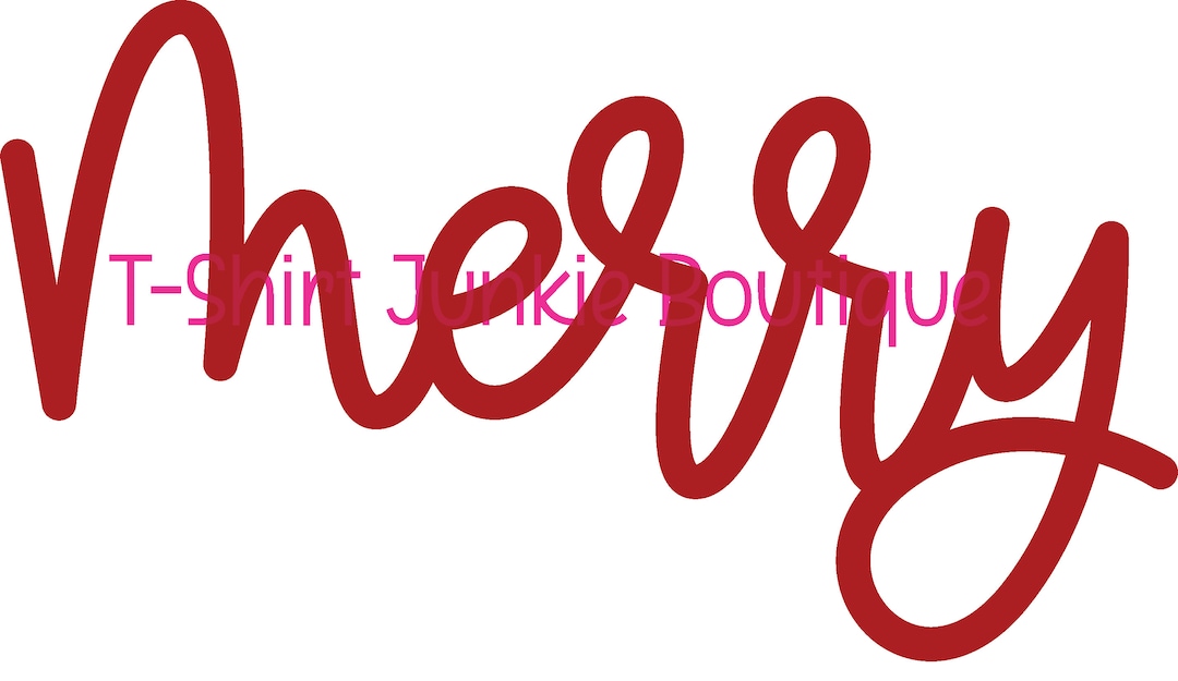 Merry Png, Merry Svg, Glitter Christmas Png, Christmas Png, Christmas ...