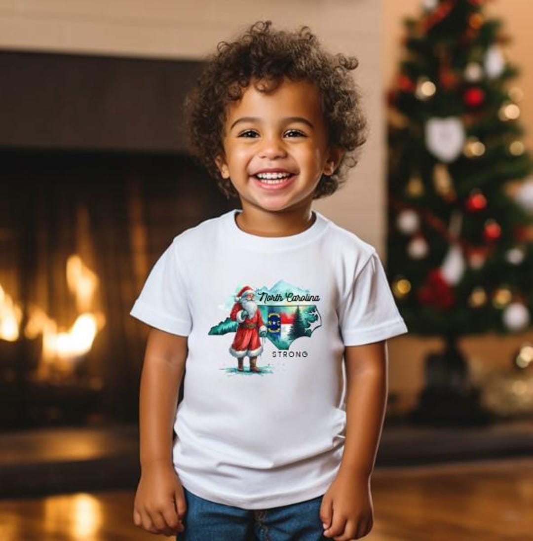 2024 WNC North Carolina Strong Shirt // Santa North Carolina ...