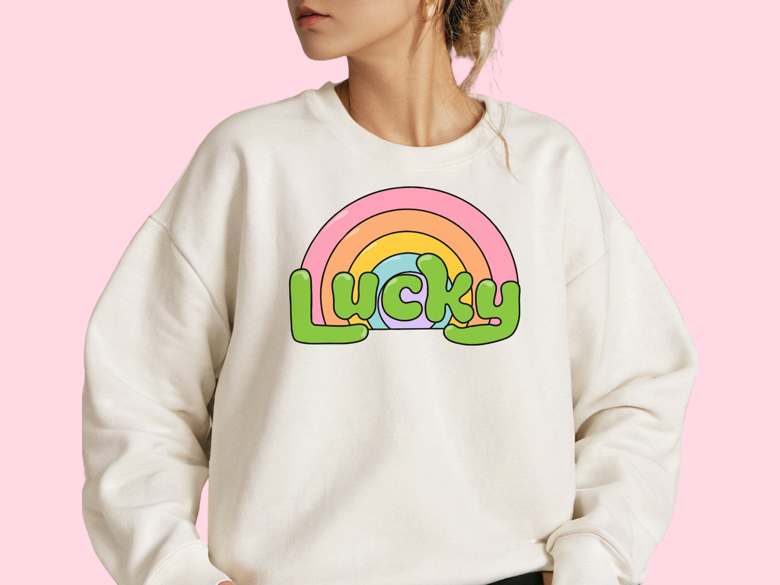 Lucky SVG PNG | St Patricks Day | Commercial Use - Etsy