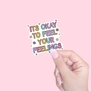 It's Okay to Feel Your Feelings | Mental Health SVG PNG | Commercial ...