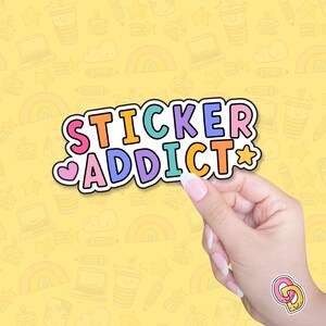 Sticker Addict | Small Business SVG PNG | Digital Download for ...