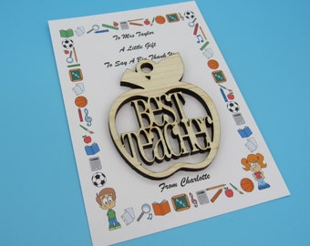 Number One Teacher - Etsy