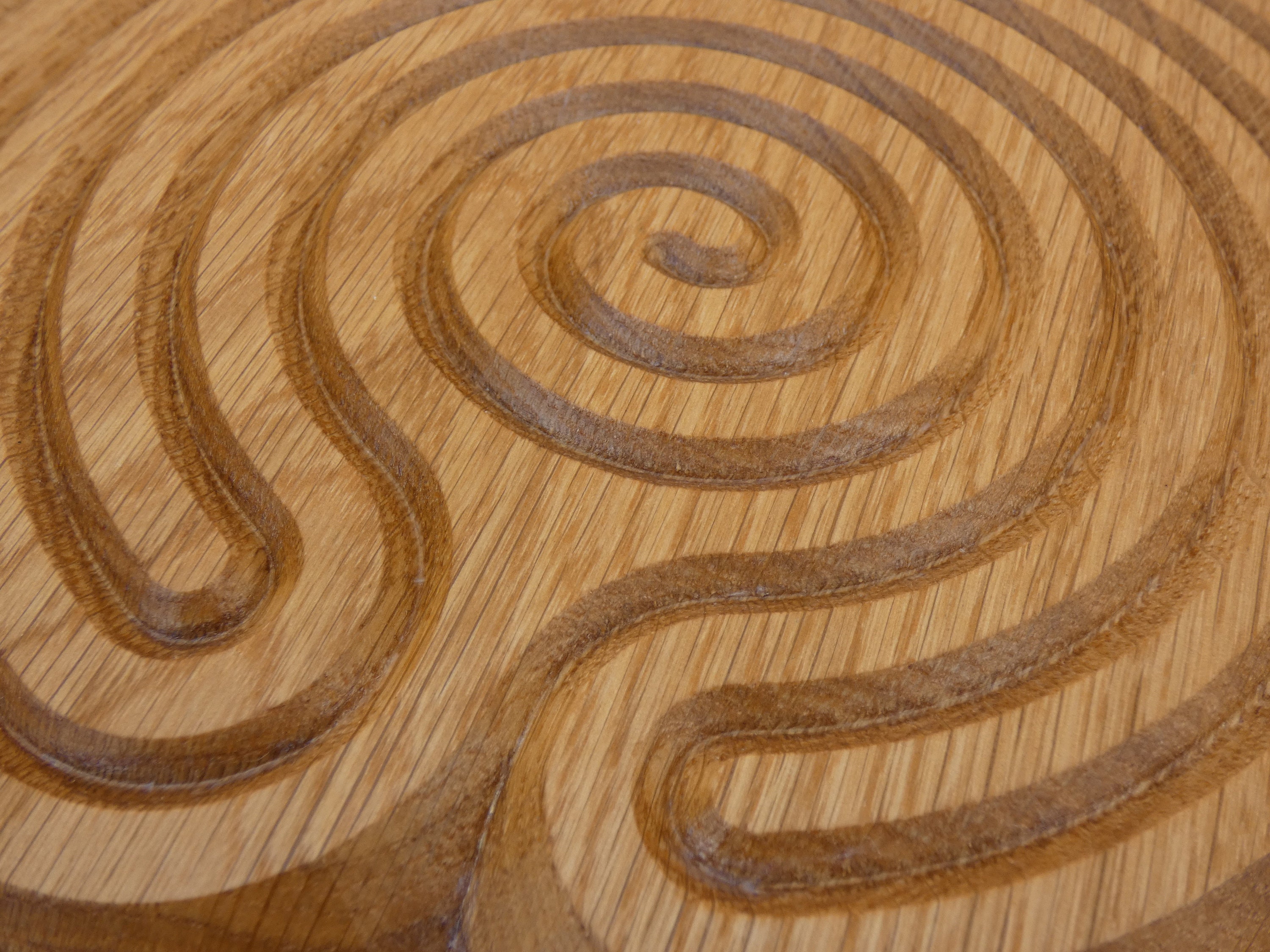 Oak Chakra Chakravyha Meditation Finger Labyrinth — The Grain Attraction