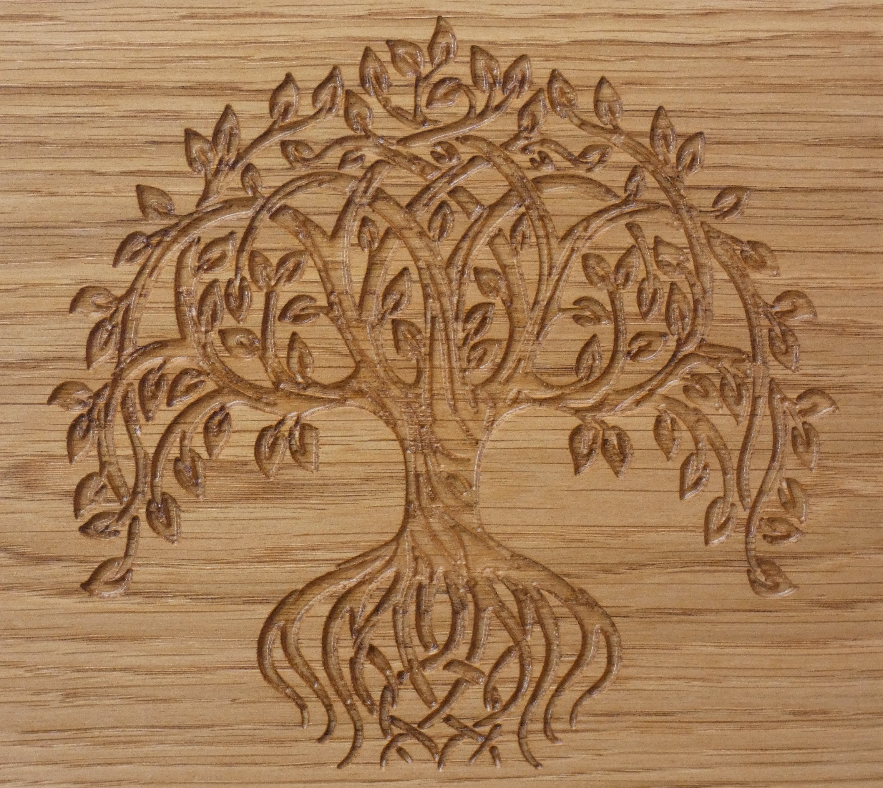 Tree of Life Wall Art Tree Of Life Engraving Wood Engraving | Etsy