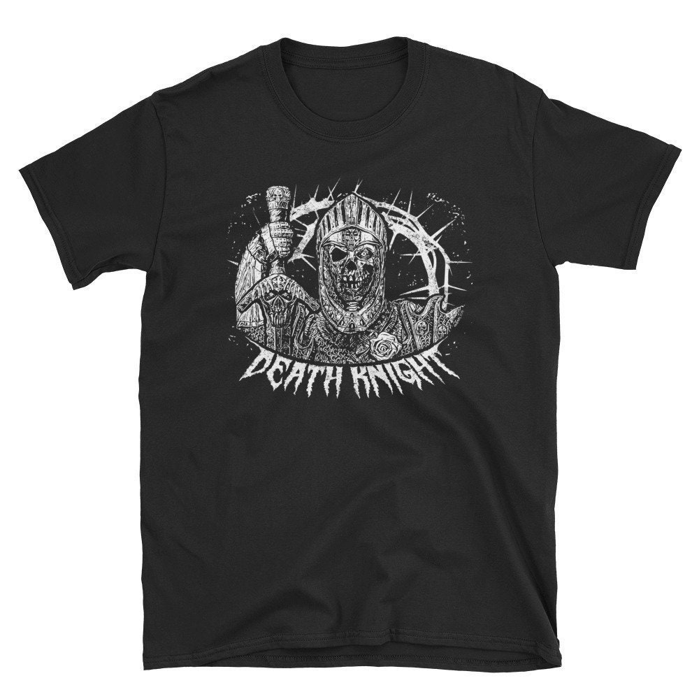Death Knight Undead Monster OSR Dnd RPG T-shirt 5E D20 - Etsy