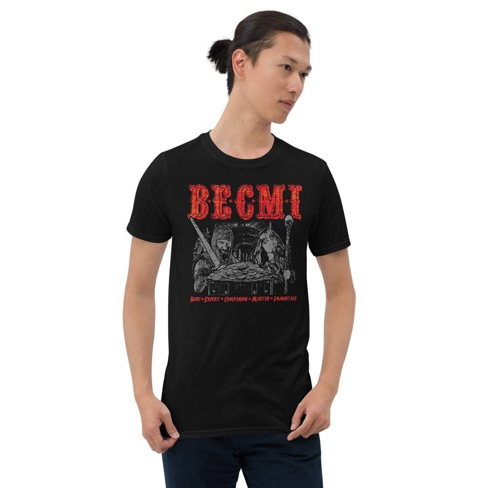 BECMI OSR Dnd Rpg T-shirt | 5E D20 Tabletop Fantasy Gamer Tee // Unisex ...