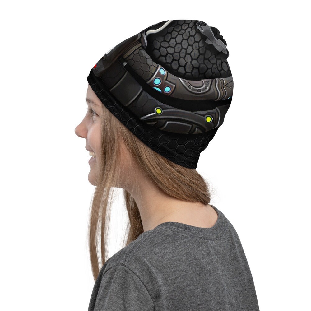 Cyberpunk Face Mask | Android Cyborg Robot Neck Gaiter // UNISEX // USA ...