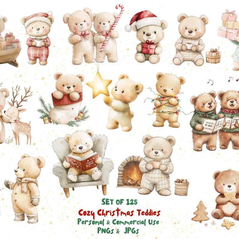 Pastel Teddy Bear - Etsy