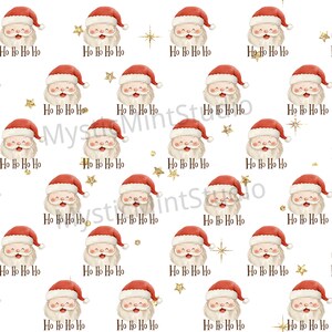 Christmas Digital Paper | Seamless Christmas Pattern | Christmas ...