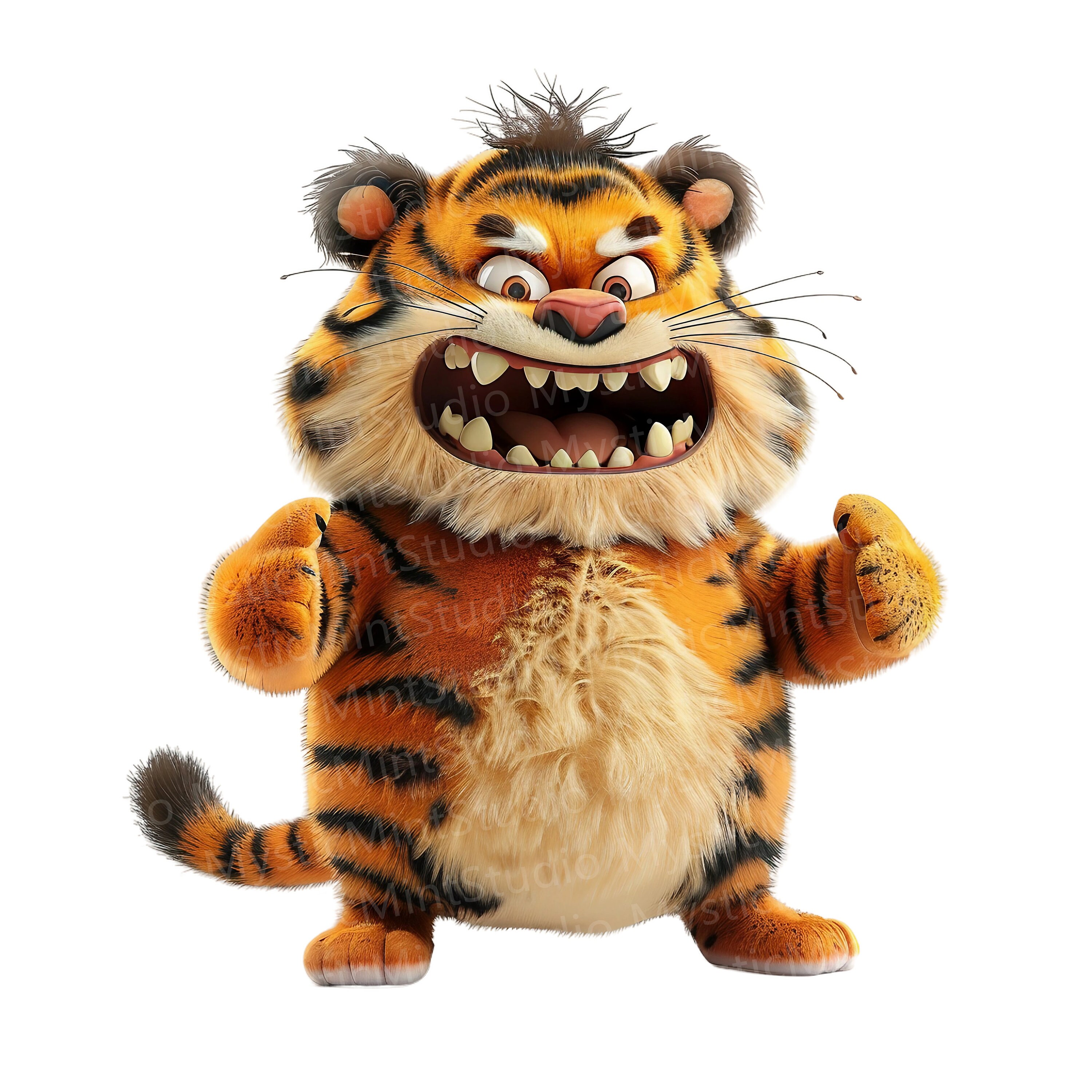 40 Cute Tigers Clipart Funny Tiger Illustrations Pngs and Jpgs High ...