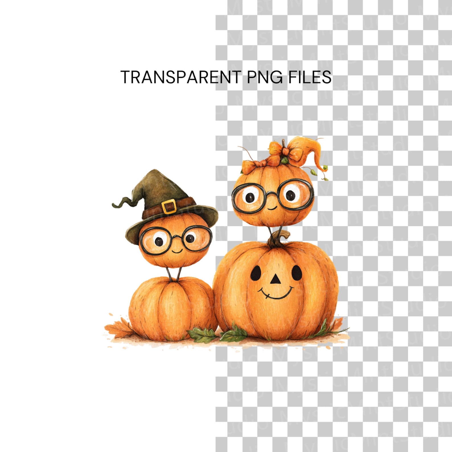 Cute Halloween Pumpkin Clipart | Pumpkin Clipart | Halloween Clipart ...