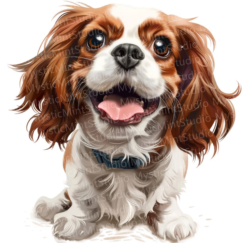 Cavalier King Charles Spaniel Clipart, 68 High-resolution Pngs and Jpgs ...