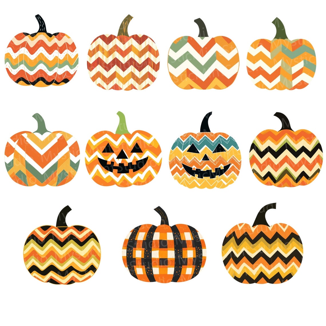 Cute Halloween Pumpkin Clipart | Pumpkin Clipart | Halloween Clipart ...