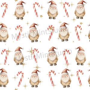 Christmas Digital Paper | Seamless Christmas Pattern | Christmas ...