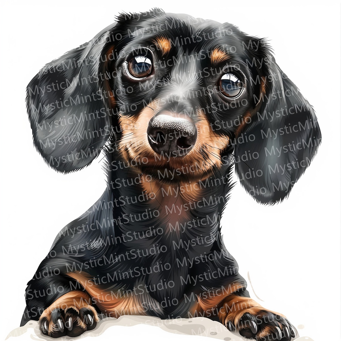 Dachshund Clipart, Sausage Dog Clipart, 38 High-resolution Pngs and ...