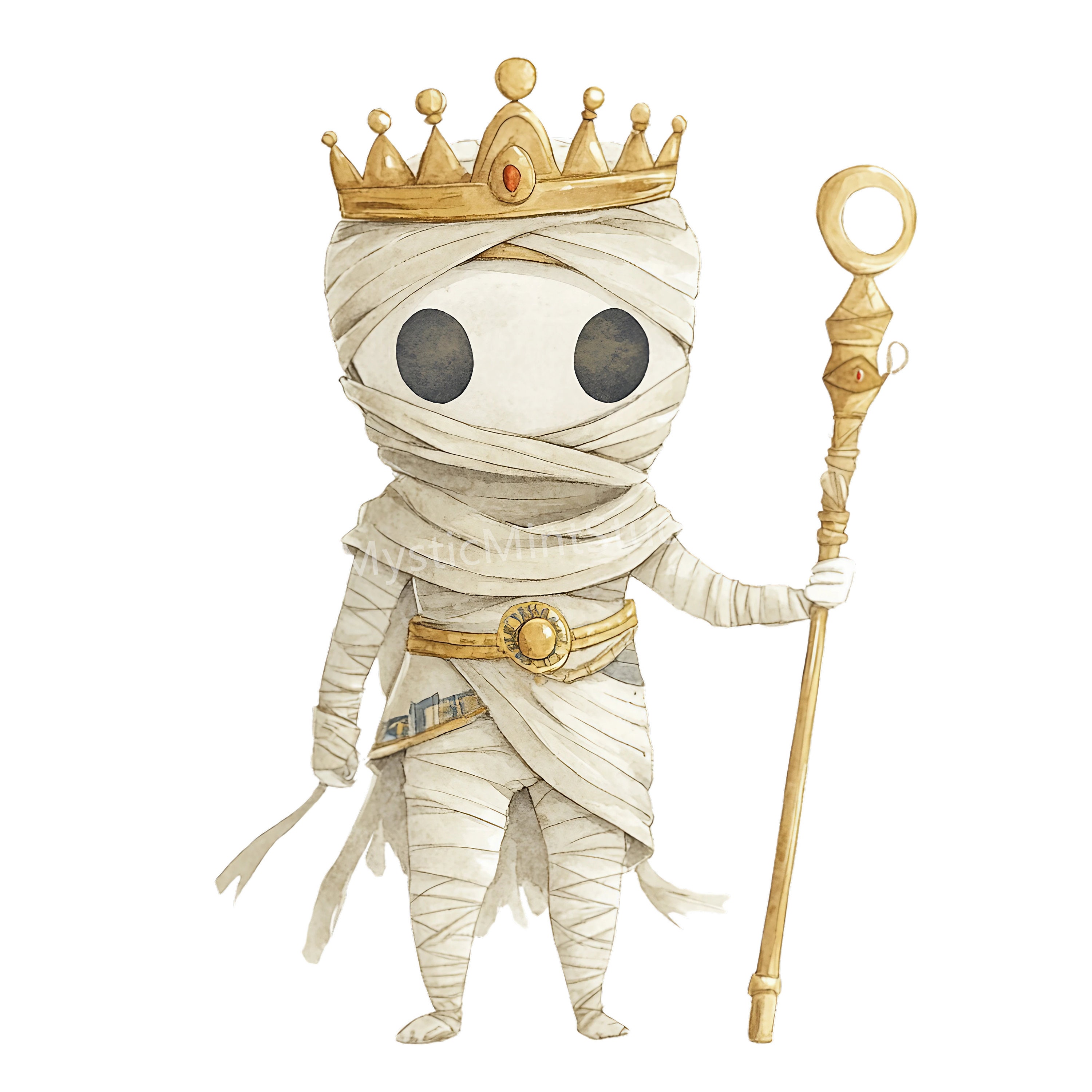 Halloween Mummy Clipart - Cute Mummy Clipart - Spooky Mummy Art - Kids ...