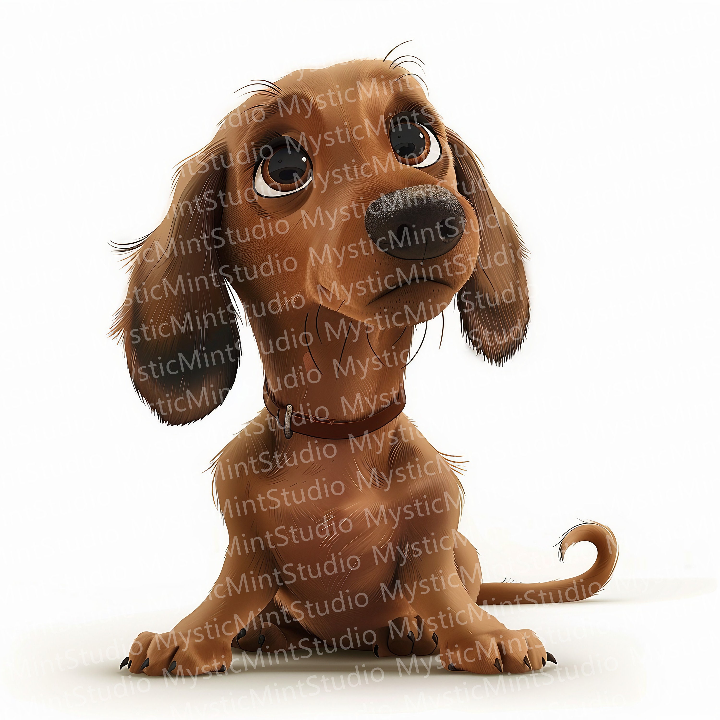 Dachshund Clipart, Sausage Dog Clipart, 38 High-resolution Pngs and ...