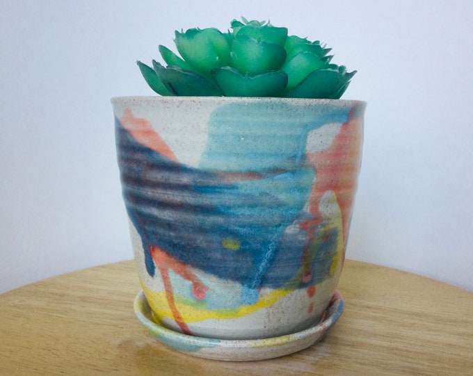 Table Top Planter Ceramic Planter Pottery Planter Succulent - Etsy