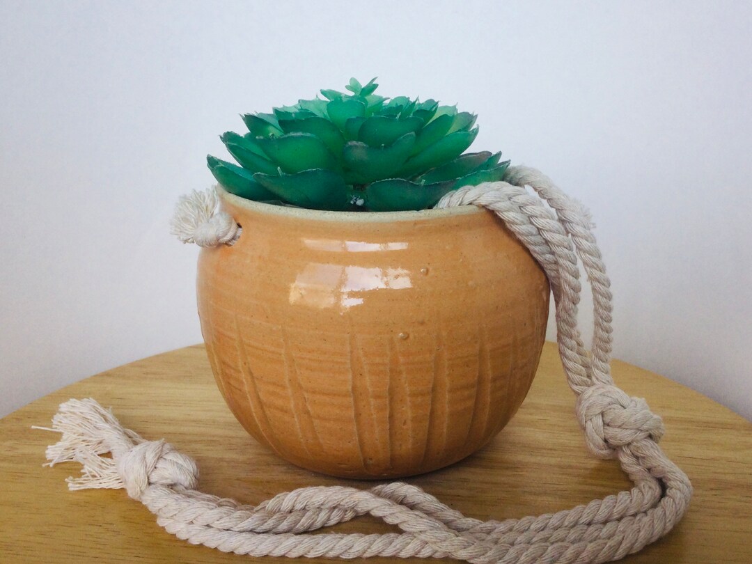 Ceramic Hanging Planter, Ceramic Planter, Hanging Planter, Pottery ...