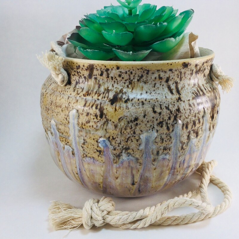 Hanging Ceramic Planter - Etsy