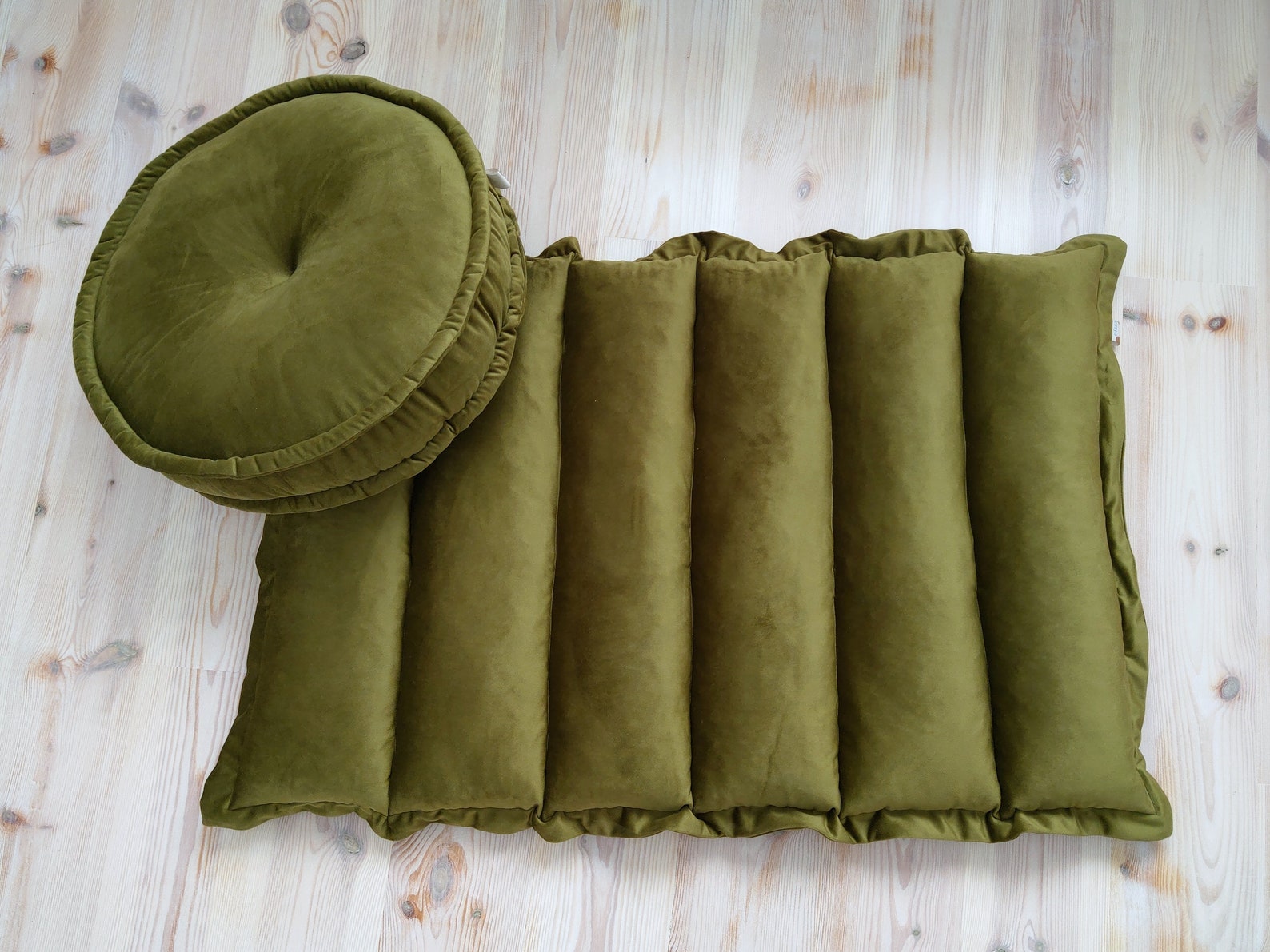 Yoga and Pilates Set Zafu & Zabuton Floor Cushions Meditation - Etsy