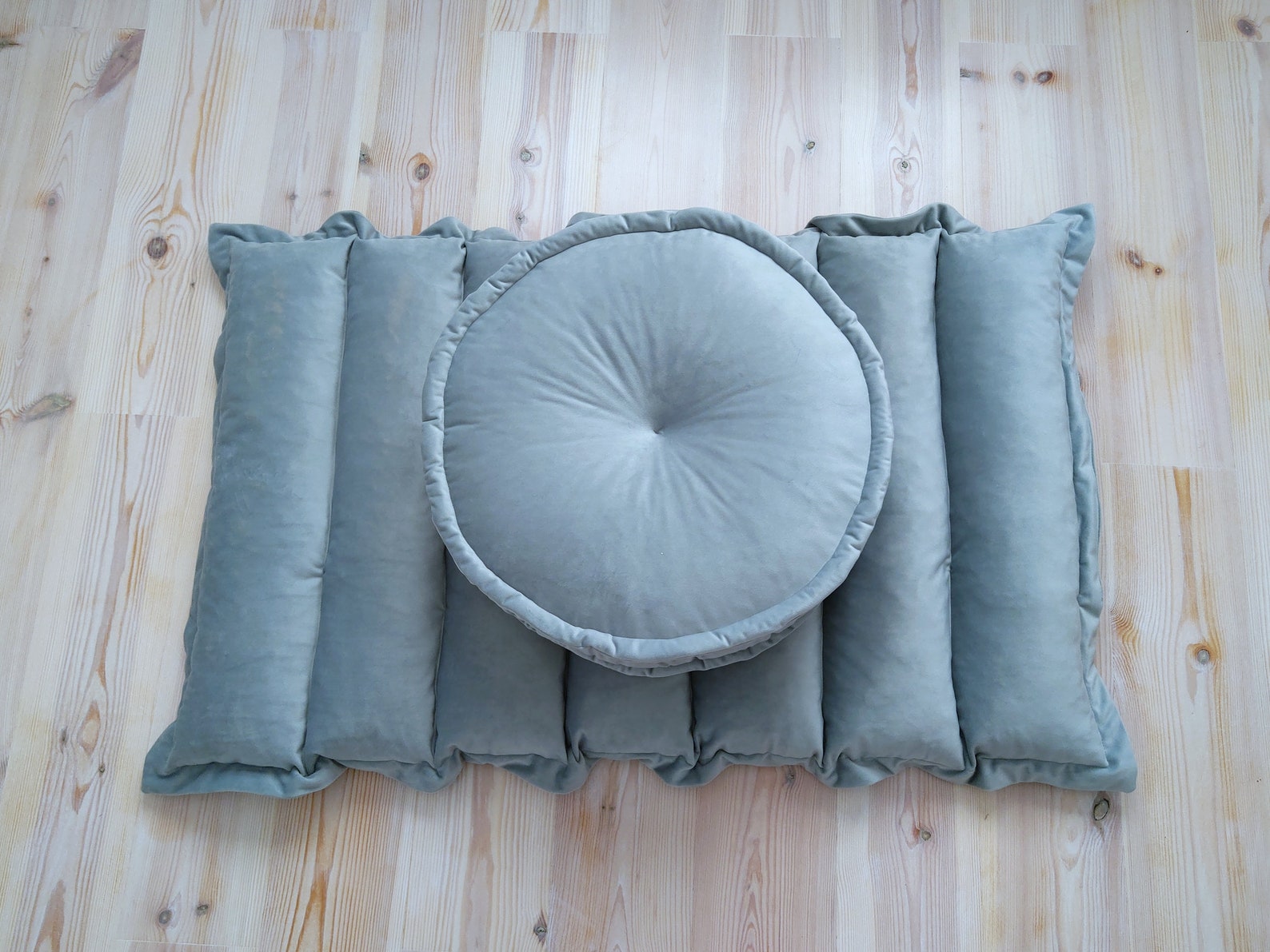 Yoga and Pilates Set Zafu & Zabuton Floor Cushions Meditation - Etsy
