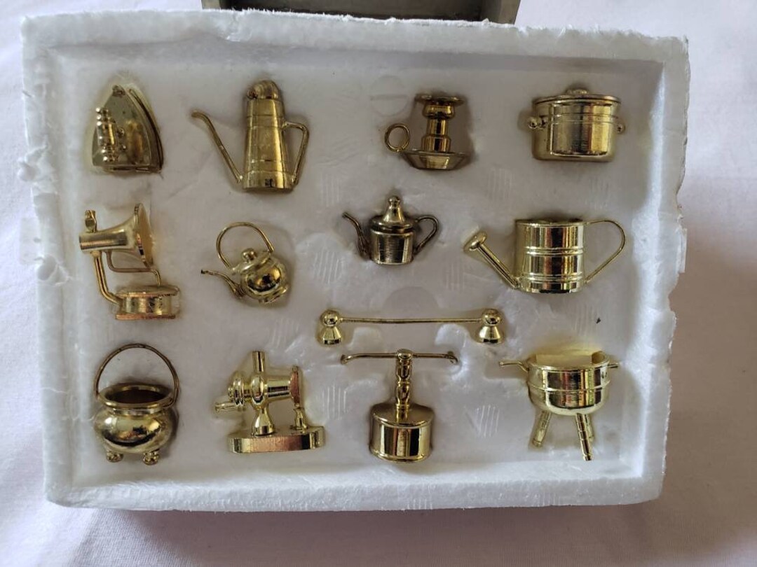 Vintage Miniature Brass - Etsy