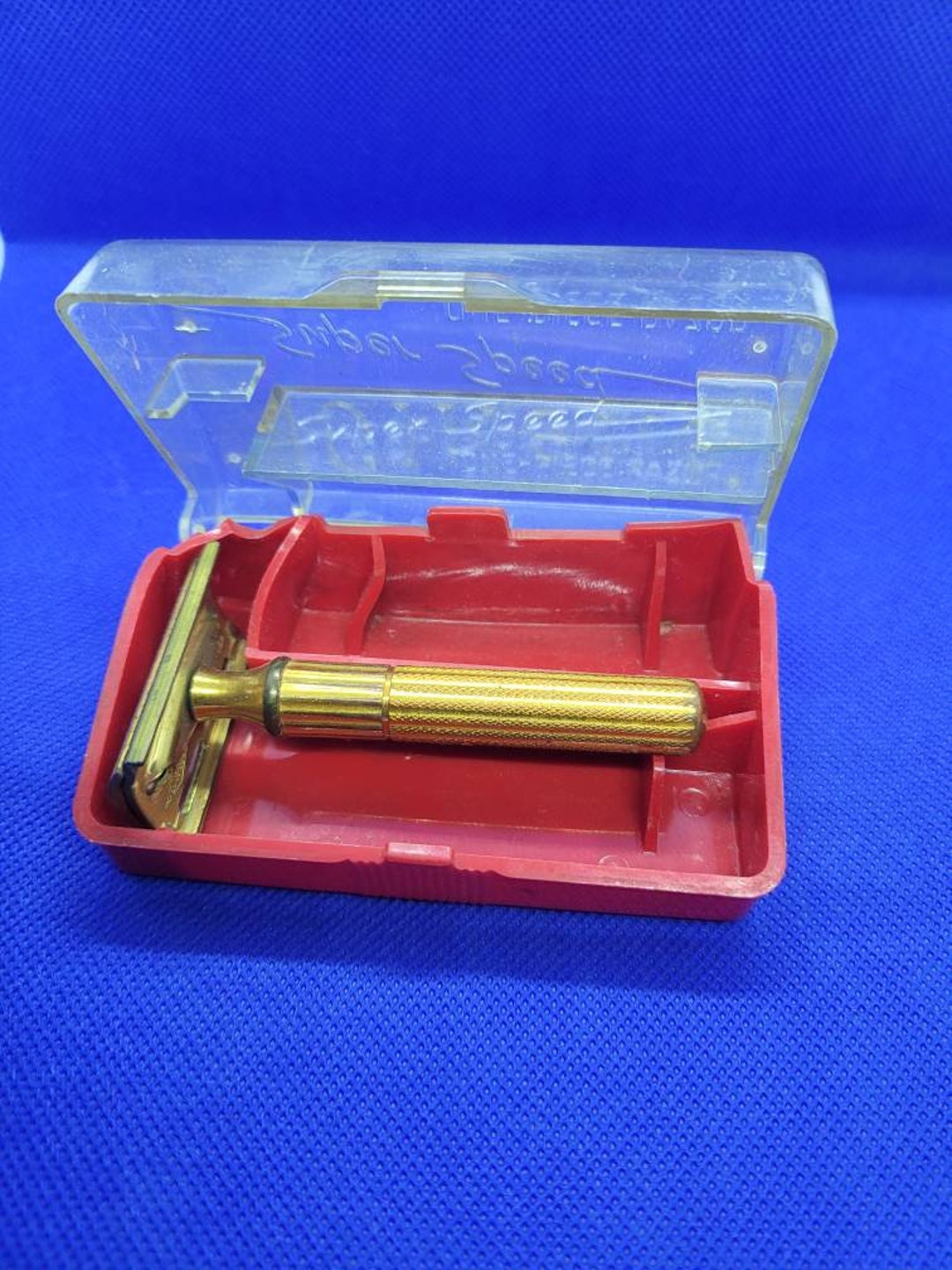 Vintage Gillette Super Speed Turn to Open Double Edge Safety - Etsy