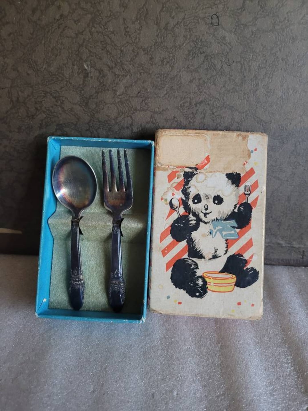 Vintage Baby Spoon and Fork 1847 Rogers Bros. - Etsy