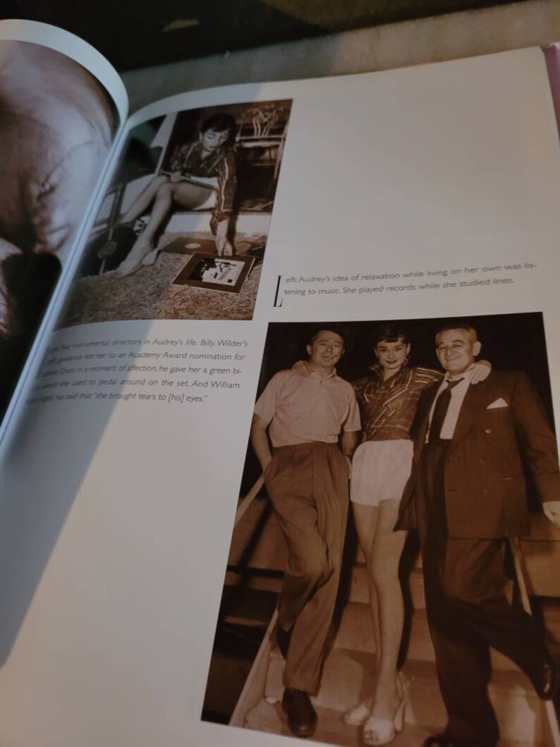 Audrey A Life in Pictures Book - Etsy