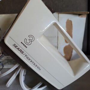 3 Speed Hand Mixer Kenmore Roebuck Vintage Sears - Etsy