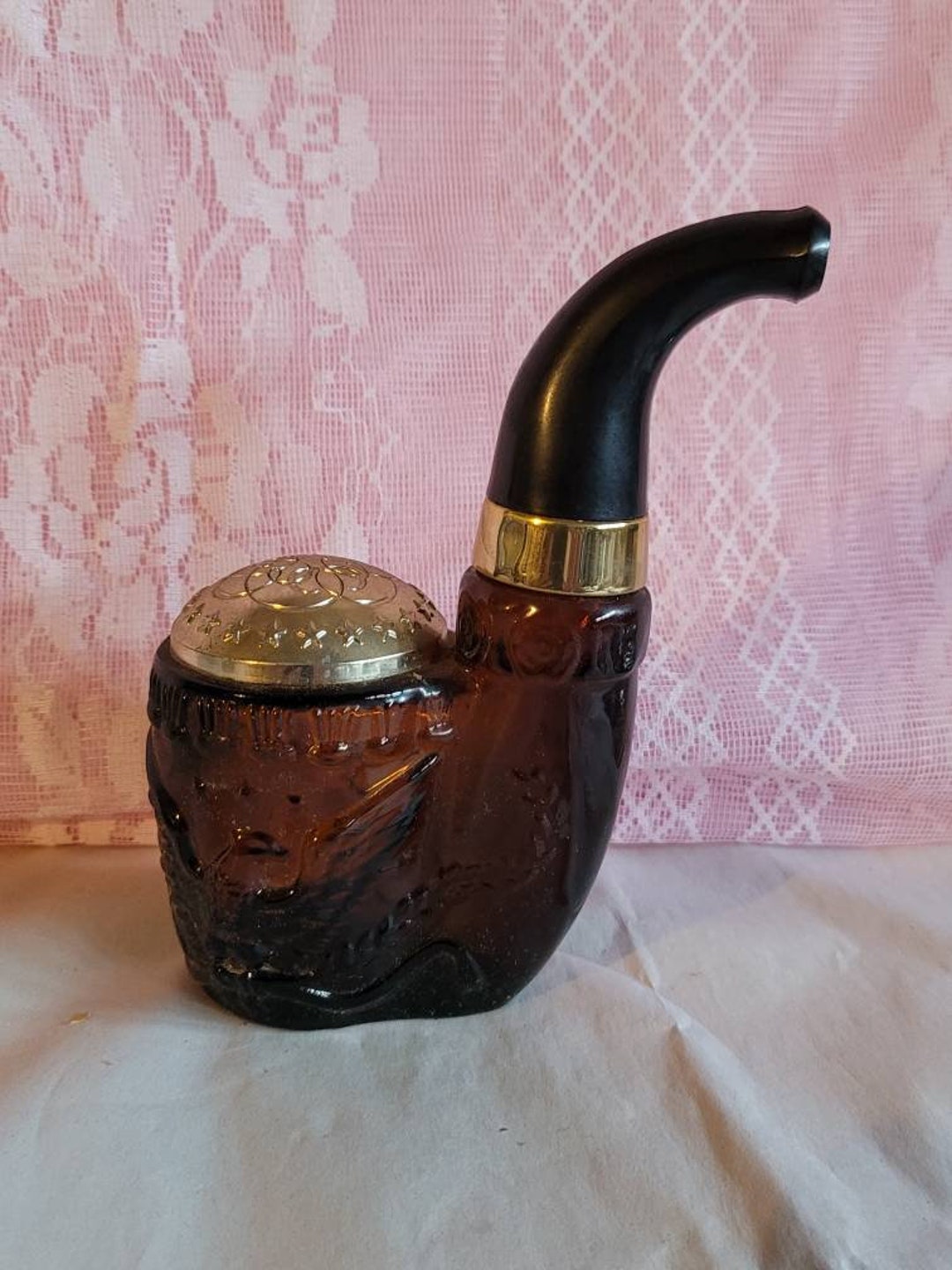Vintage Avon American Eagle Pipe Empty - Etsy