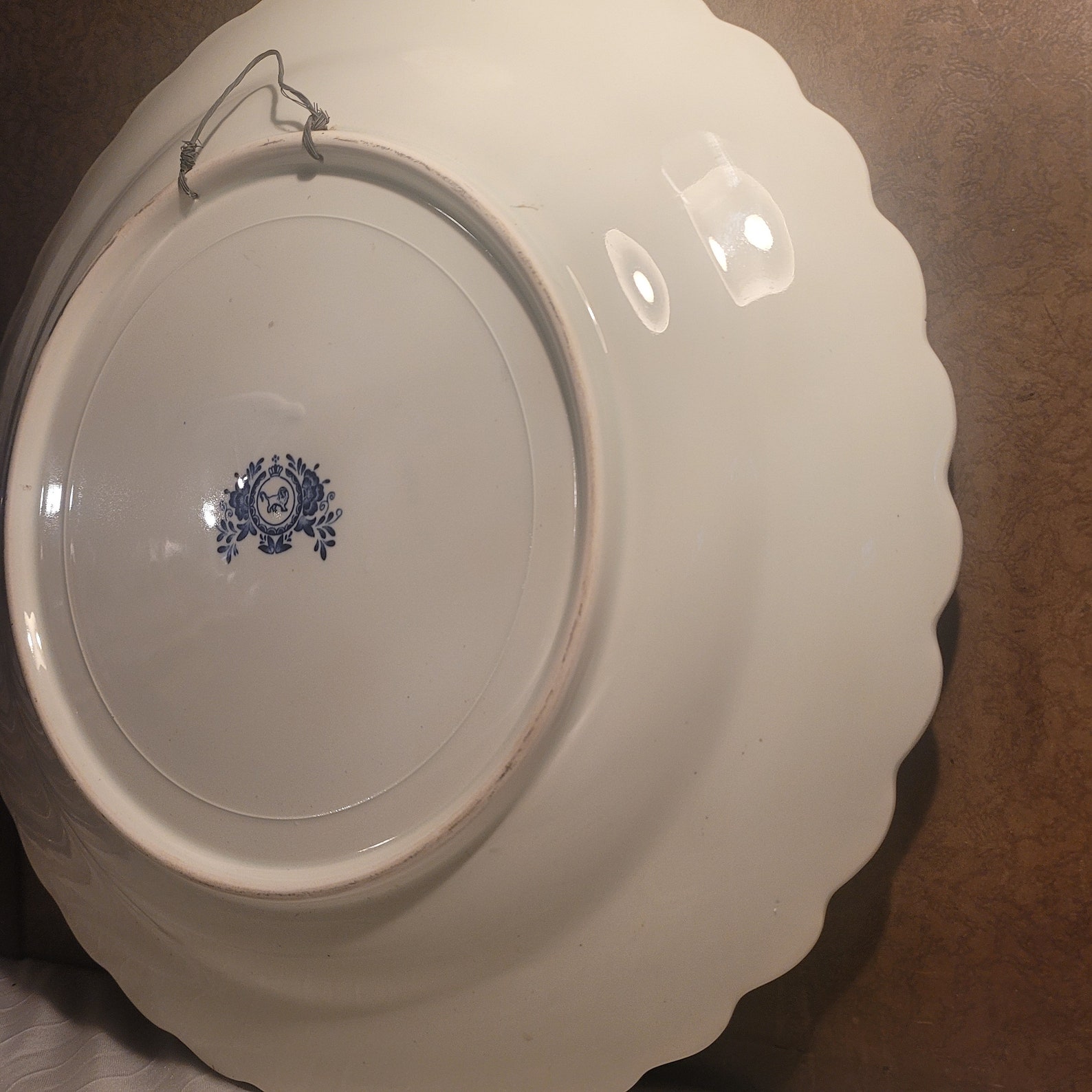 Vintage Large Decorative Wall Large Plate - Etsy