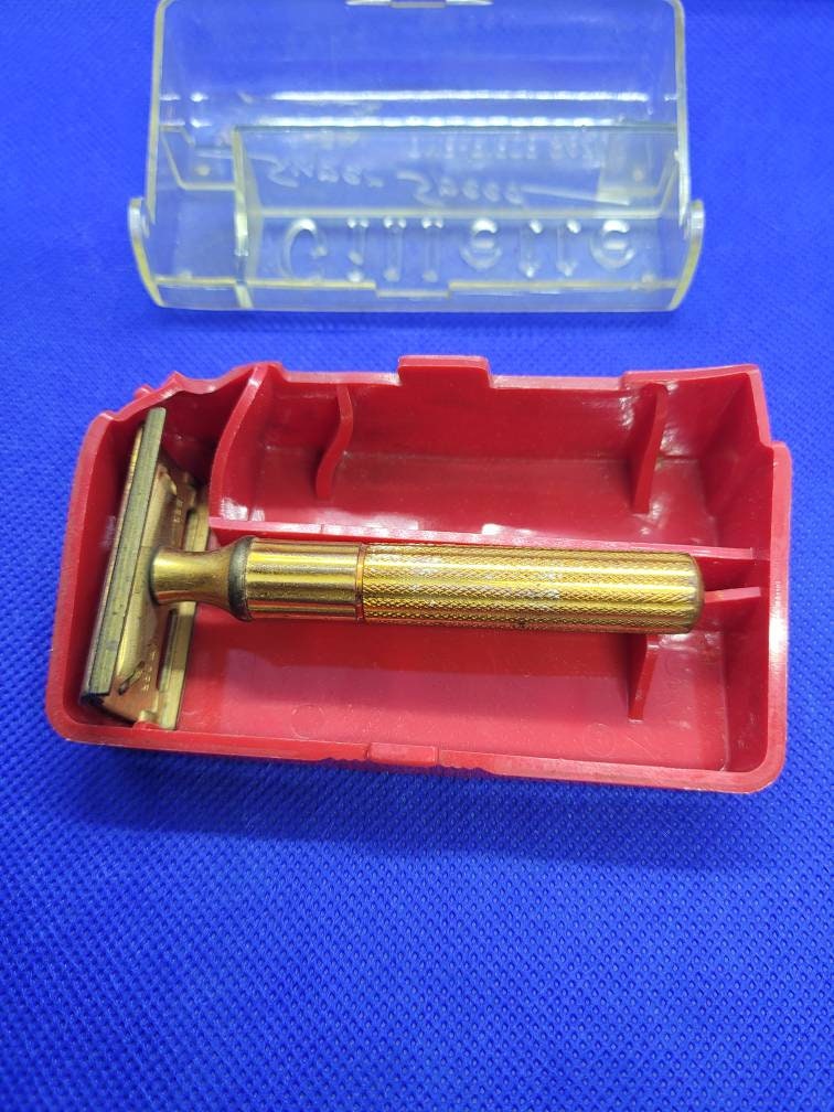 Vintage Gillette Super Speed Turn to Open Double Edge Safety - Etsy