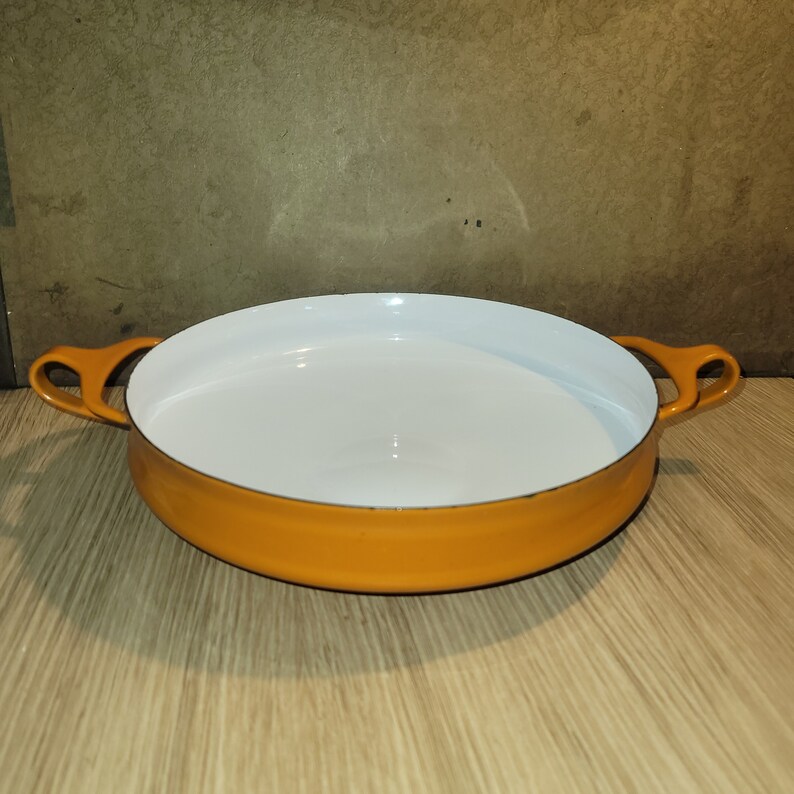 Dansk Kobenstyle Orange Pan Enamel Cookware - Etsy