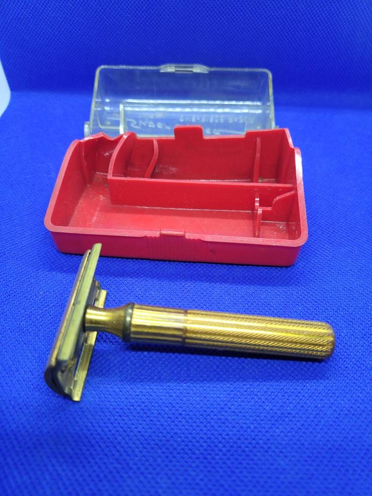 Vintage Gillette Super Speed Turn to Open Double Edge Safety - Etsy